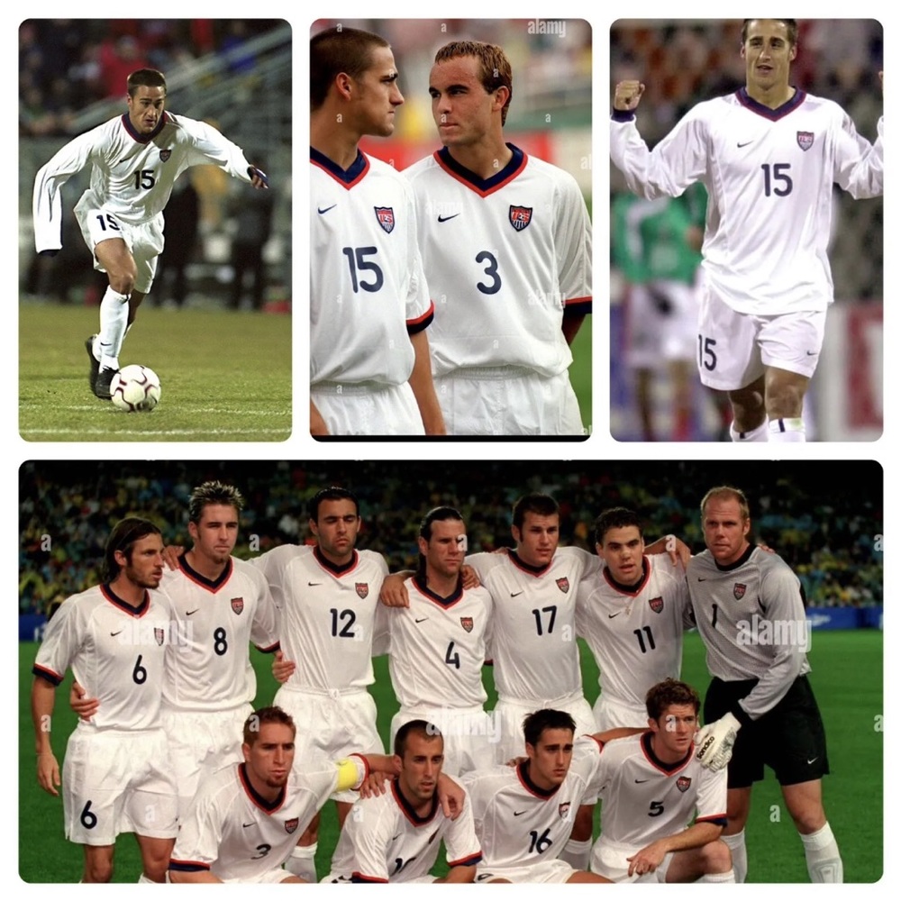 Nike Usa Mens Soccer National Team 2000 Home #15 Play… - Gem